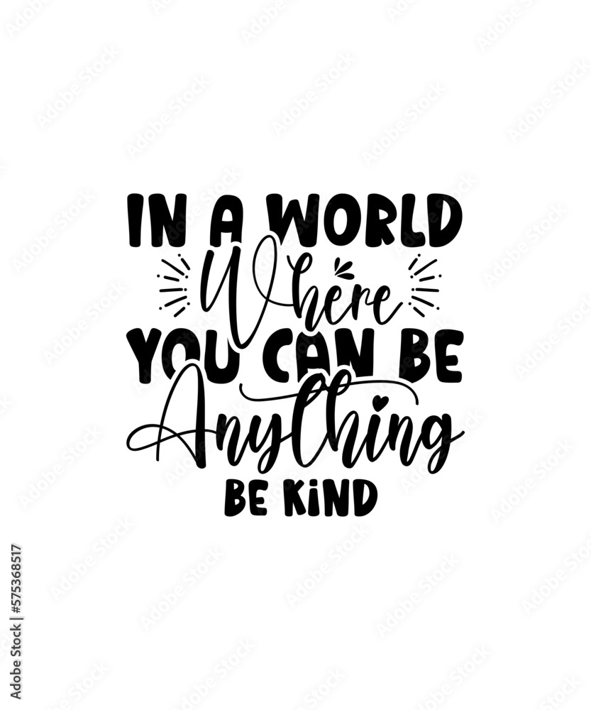 Kindness Svg Bundle, Be Kind Svg, Inspirational Svg, Motivational Svg ...