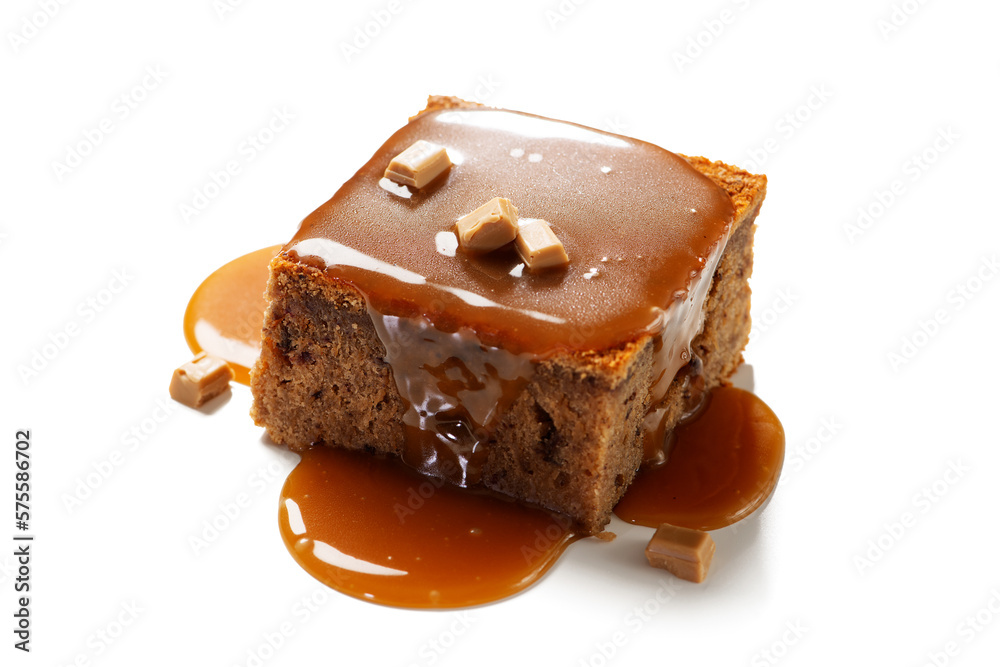 Easy Sticky Toffee Pudding is a deliciously gooey sponge cake drenched ...