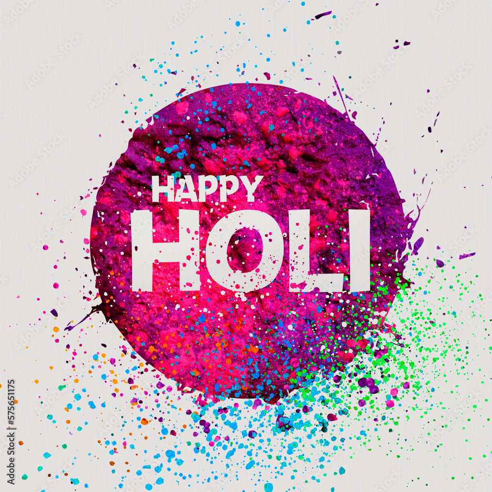 Happy Holi banner, Holi social media post, Holi banner, Holi background ...