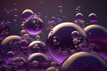 Purple Bubbles Background Free Stock Photo - Public Domain Pictures