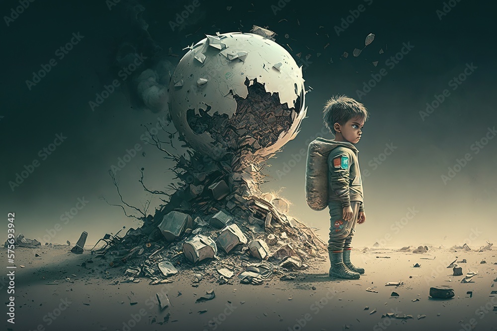 stop destroy the world, save the planet for our children, escape from ...