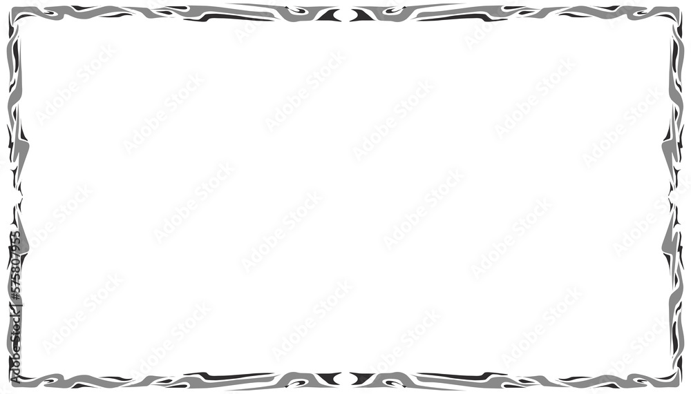 Abstract background with black and gray texture frame border Stock ...