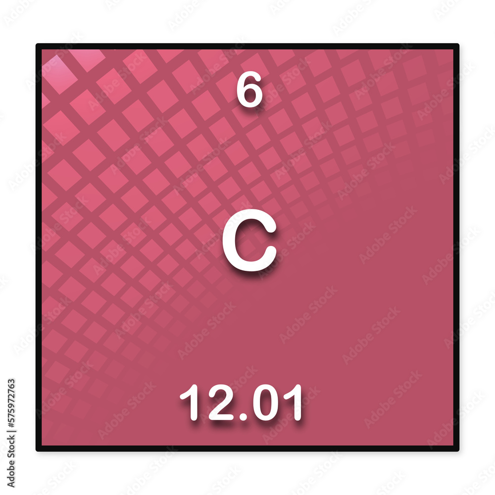 illustrazione con elemento della tavola periodica degli elementi ...