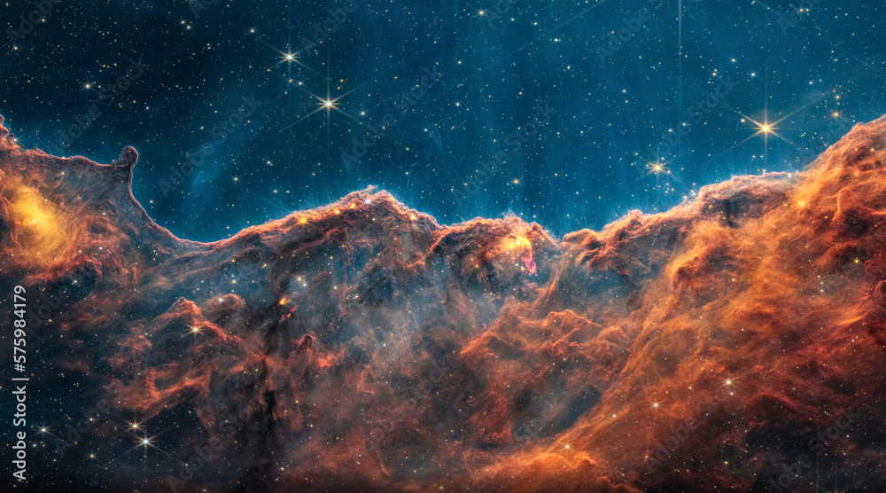 Field Galaxies Space Telescope First Photo. High Resolution Image ...