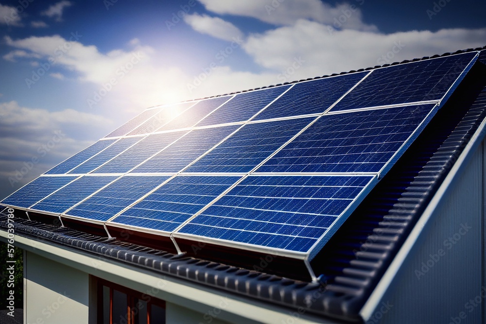 Home electricity scheme with battery energy storage system on modern ...