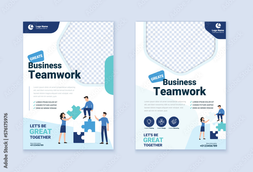 Business Brochure Concept. Flyer Design. Leaflets a4 Template. Banner ...