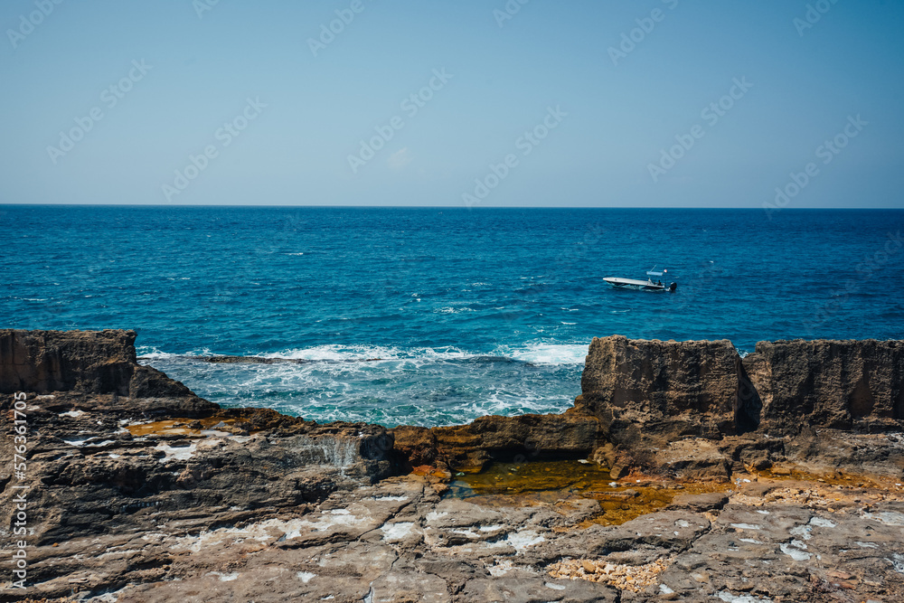 the famous ancient Phoenician wall, which was built to protect Batroun ...