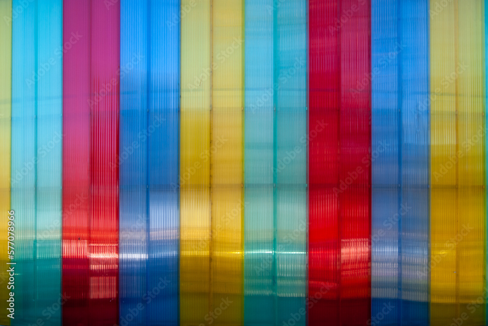 Foto de Stock Fondo o textura de paneles de colores. | Adobe Stock