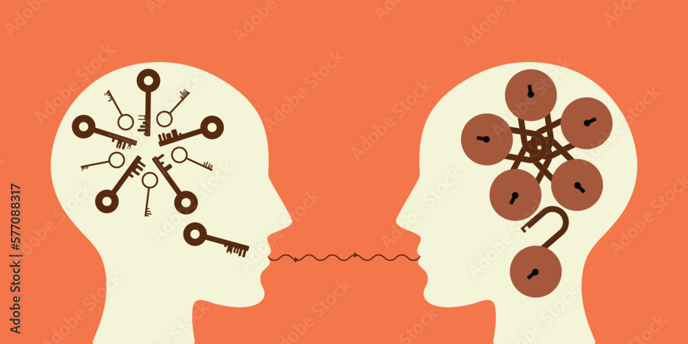 Mental health, illness, brain development, medical treatment concept ...