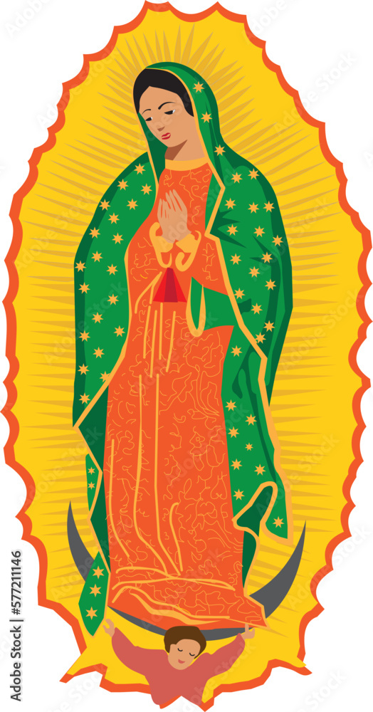 Our Lady of Guadalupe Virgin Religion, Virgen De Guadalupe, Festival of the Virgin of Guadalupe ...