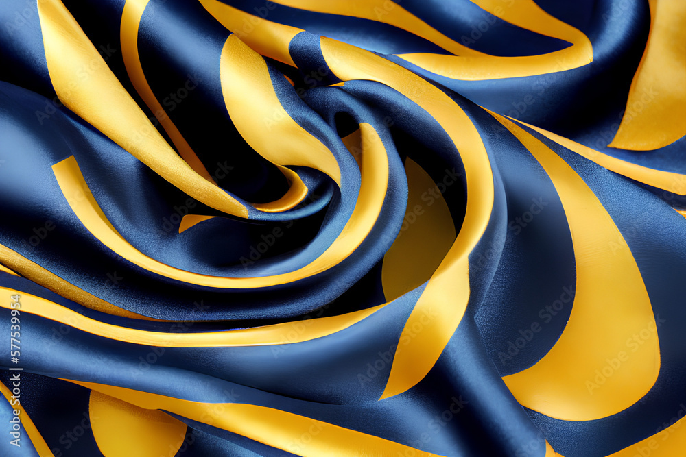 dark blue background. Silk satin. Navy blue colour. Elegant background ...