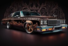 Vintage Classic Low Rider Auto Free Stock Photo - Public Domain Pictures