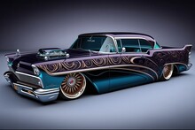 Vintage Classic Low Rider Auto Free Stock Photo - Public Domain Pictures