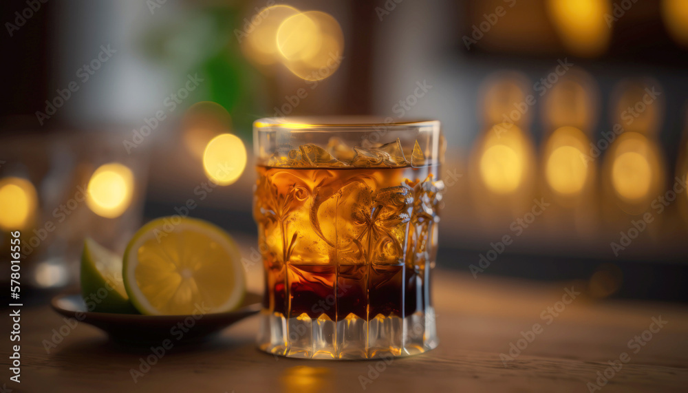 Enjoy the ultimate cocktail experience with this refreshing Dark And ...