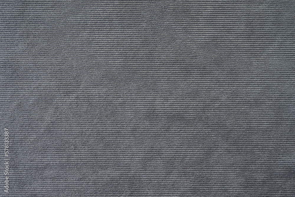 Texture background of velours gray fabric. Upholstery velveteen texture ...