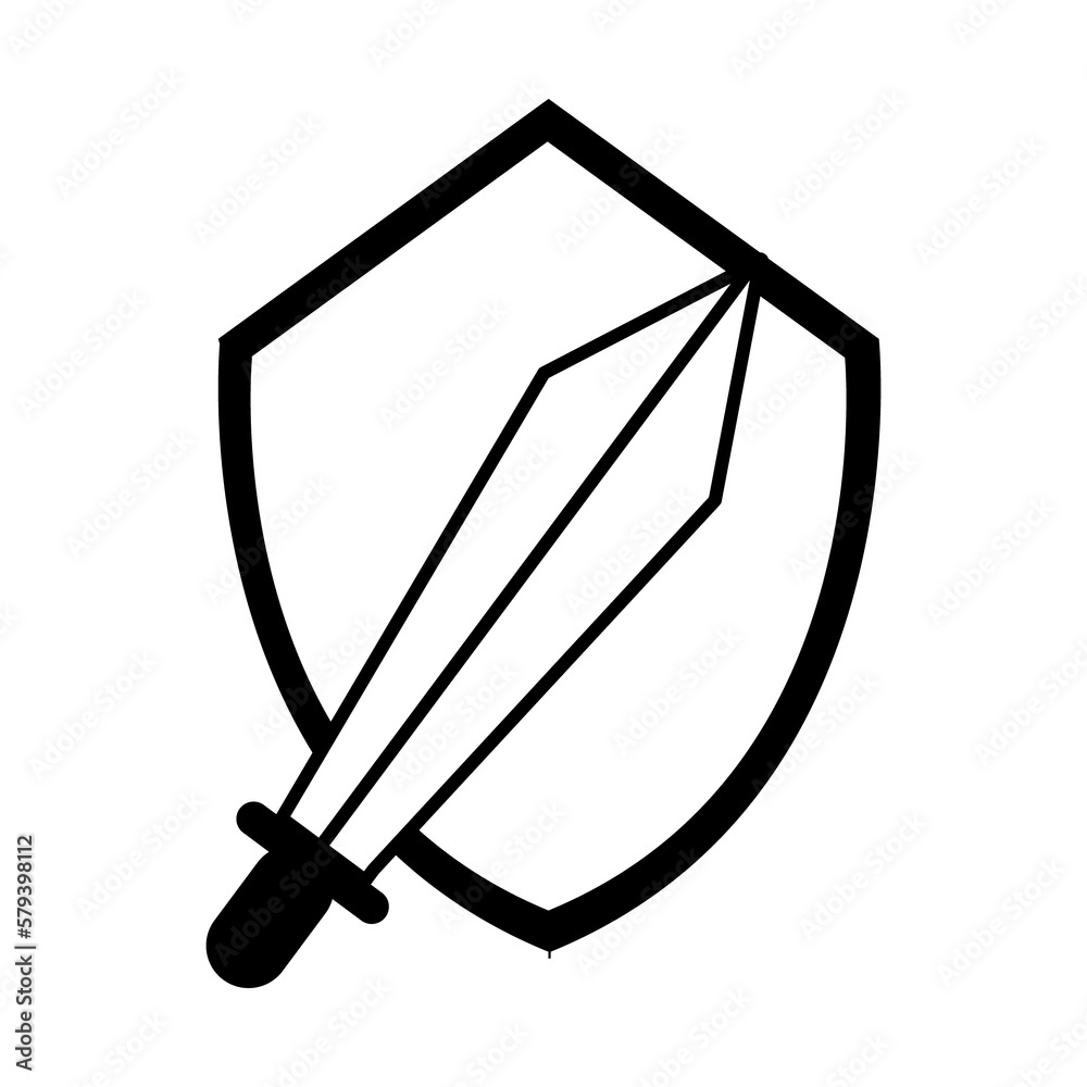 Sword icon PNG image with transparent background Stock Illustration ...