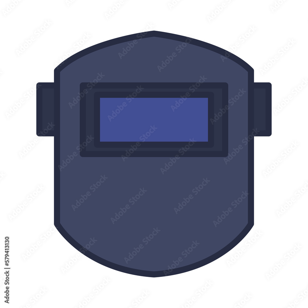 Welding helmet icon png image with transparent background Stock ...