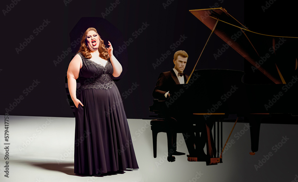 Proverb, It ain't over till (or until) the fat lady sings, Opera Singer ...