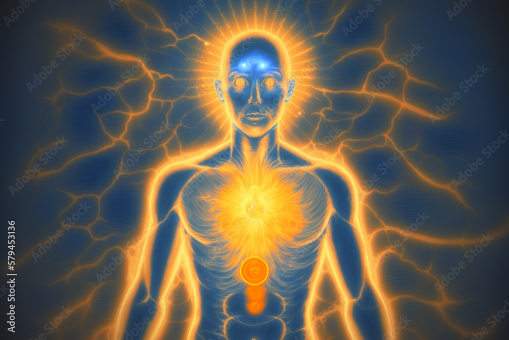 Concept of meditation and spiritual practice for enlightenment ...