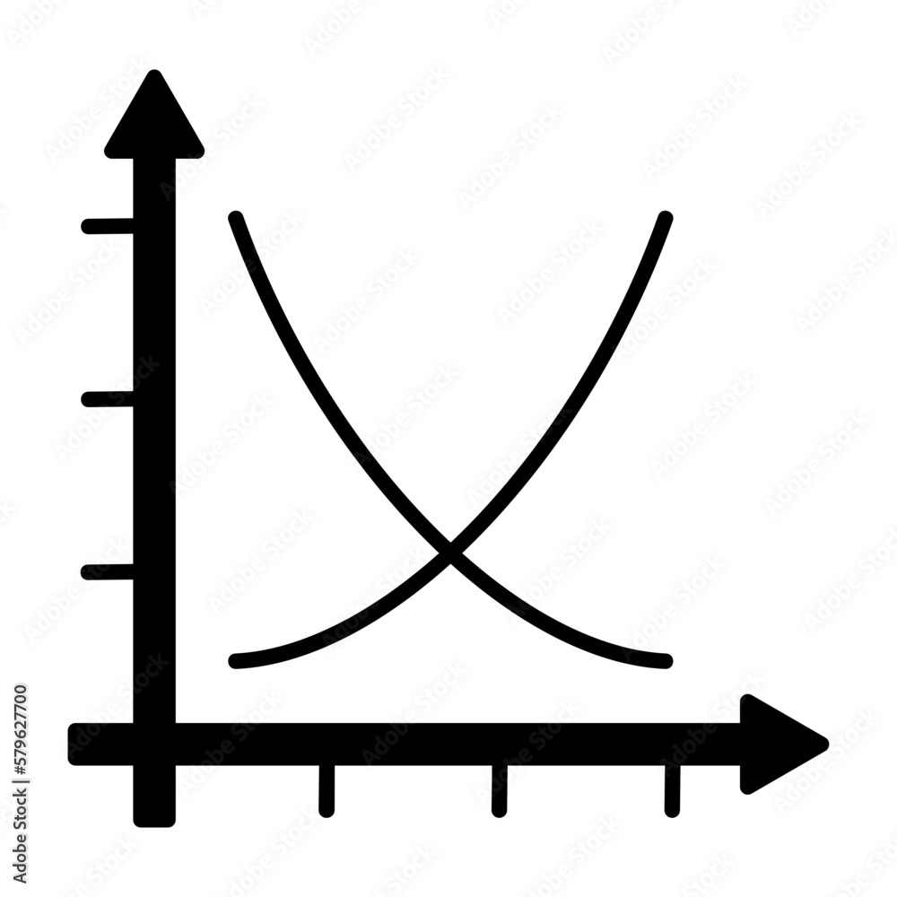 Business icon logo with equilibrium icon. The equilibrium icon is ...