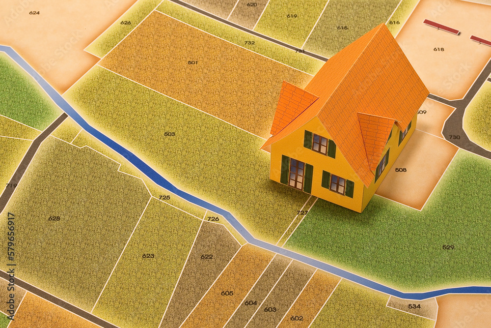 New home and free vacant land for building activity in rural land ...