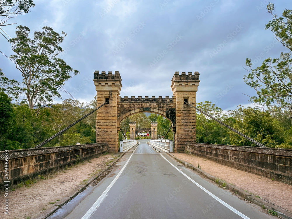 Hampden Bridge, Kangaroo Valley, NSW, Southern Highlands, Australia ...