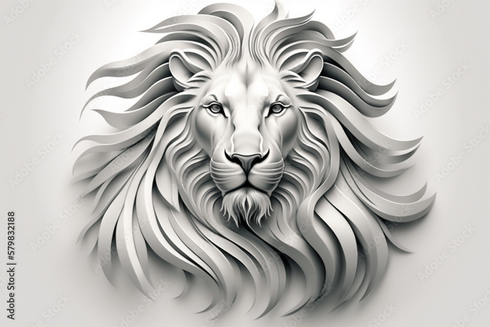 Stock-Illustration „lion logo design“ | Adobe Stock