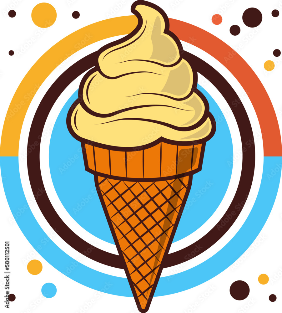 Ice Cream Cone Logo