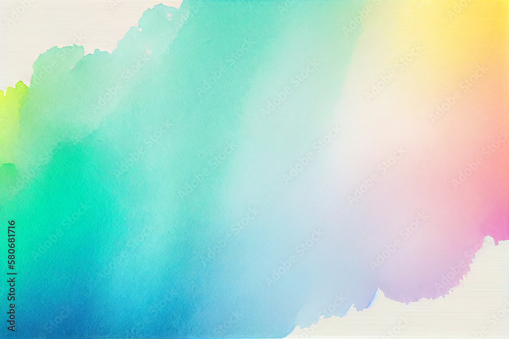 Soft Watercolor Gradient Background Created with Generative AI ...