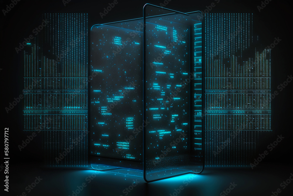 Deep Web. Binary code. Programming. hack. World Theft of information ...