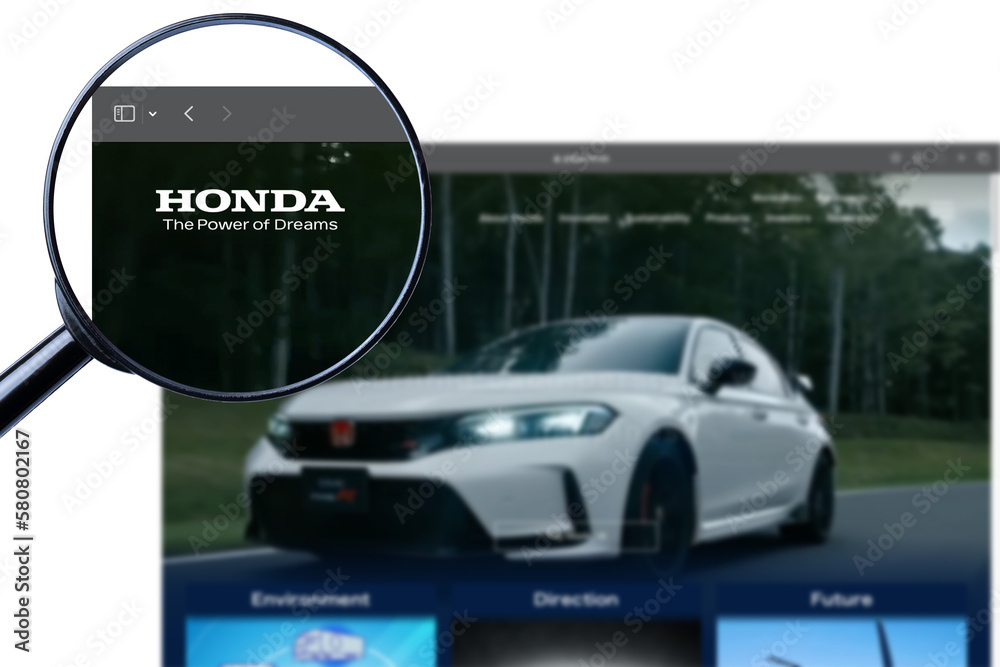 Los Angeles, California, USA - 11 Martha 2023: Honda Motor Company ...
