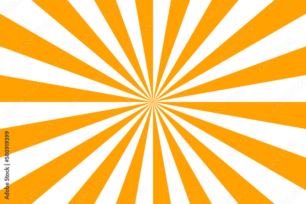 Orange sunburst illustration for making background, png transparent ...