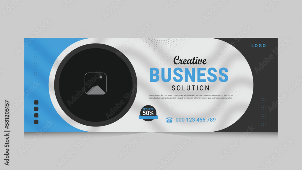 Corporate Banner Design Template, Professional business cover page ...
