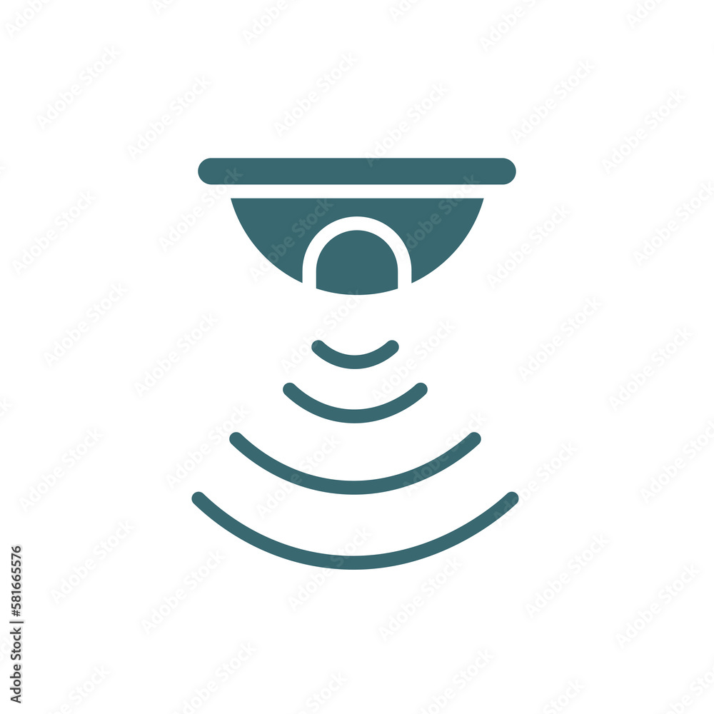 motion sensor icon. Filled motion sensor icon from ai and future ...