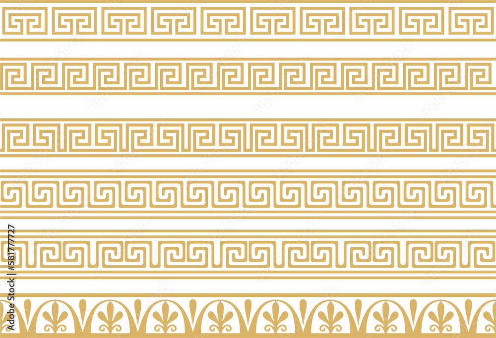 greek pattern vector