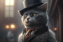 Gentleman Cat Free Stock Photo - Public Domain Pictures