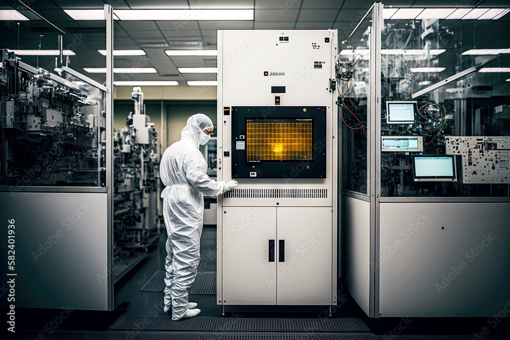 innovation laboratory with research center wafer semiconductor ...