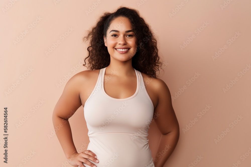 Young american sport coach entrepreneur posing fierce and powerful, is ...