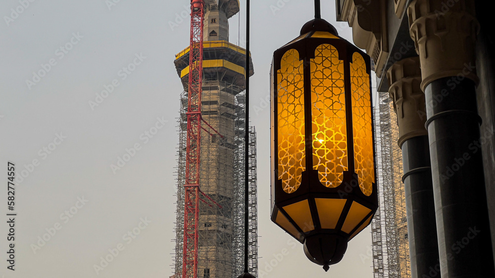 Masjidil Haram in Mecca, the holiest and most visited mosque for all ...