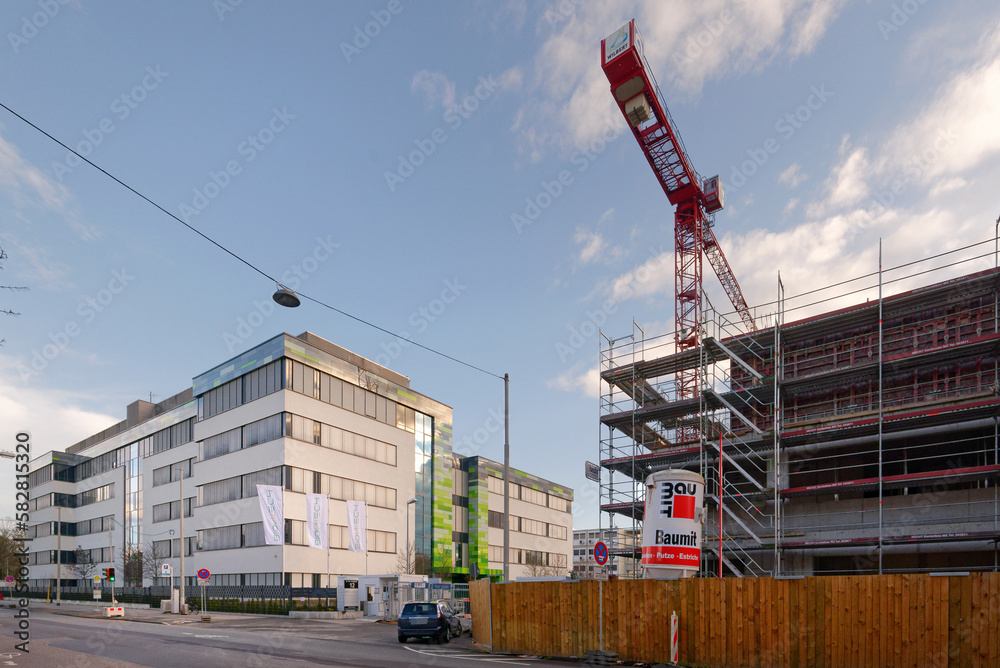 Zdjęcie bez tantiem: MAINZ, GERMANY - March 19, 2023: The street view ...