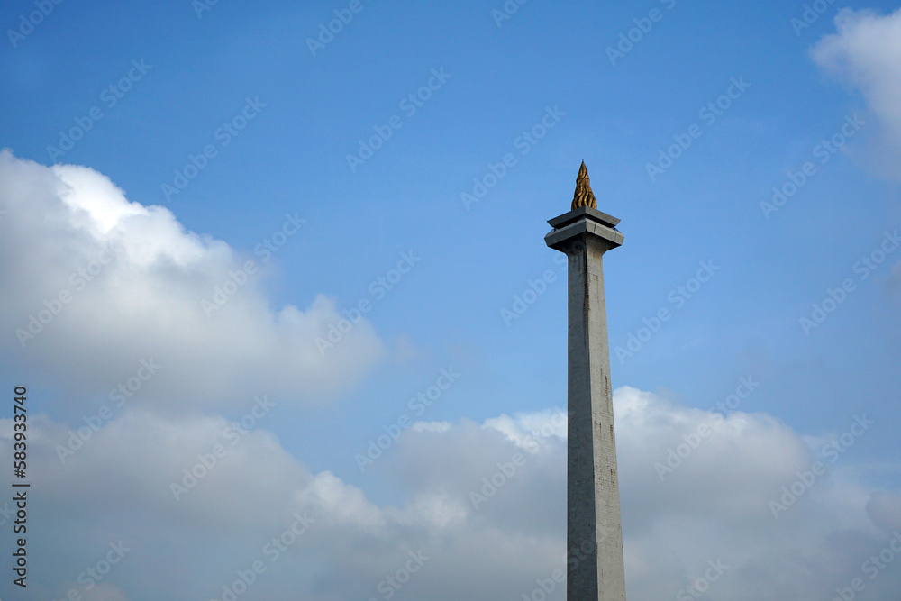 The National Monument is a obelisk in the centre of Merdeka Square ...