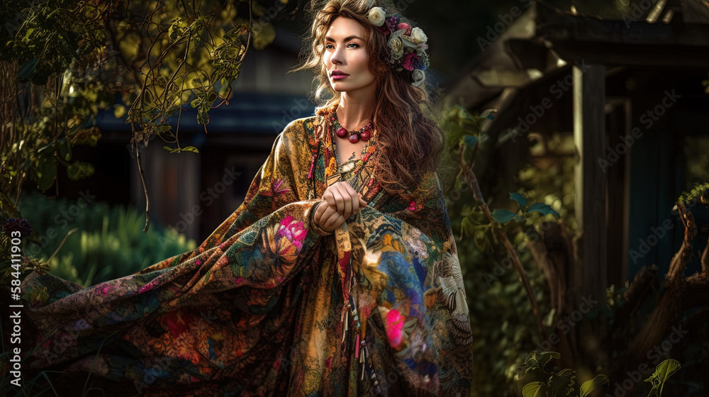 Shaman, goddess of Earth and Motherhood, deep connection to nature and ...