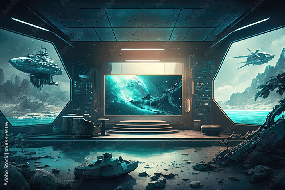 Experience the future like never before with our virtual reality sci-fi ...