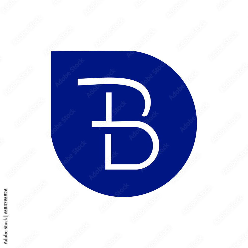 Capital letter B Template for emblem, logos and monograms Stock Vector ...