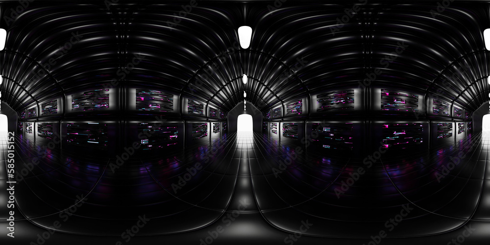 HDRI map, black spherical environment panorama background, 360 degree ...