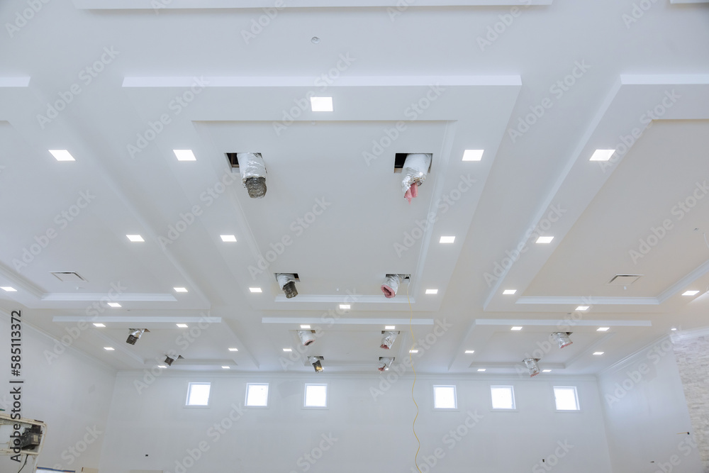 Install ventilation and air conditioning system in house, which has ...