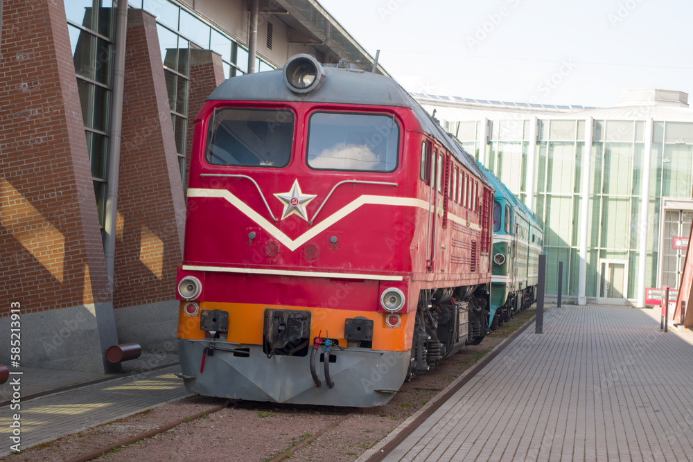 TEP60 (diesel locomotive with electric transmission, passenger, 60th ...