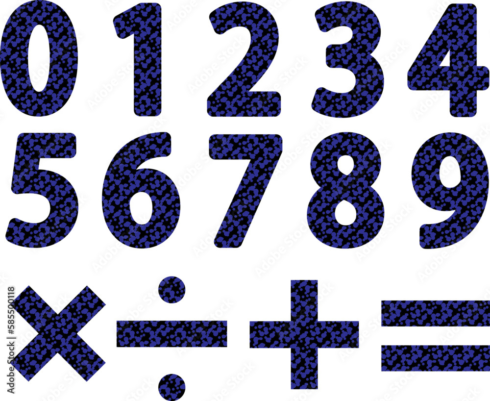 Image vectorielle Stock sketch of mathematical signs. isolated on white ...