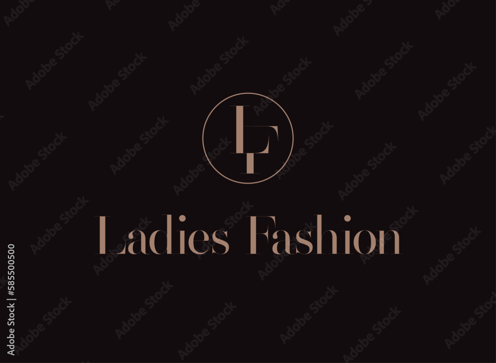 Introducing the LF letter mark fashion design logo - a stunning and ...