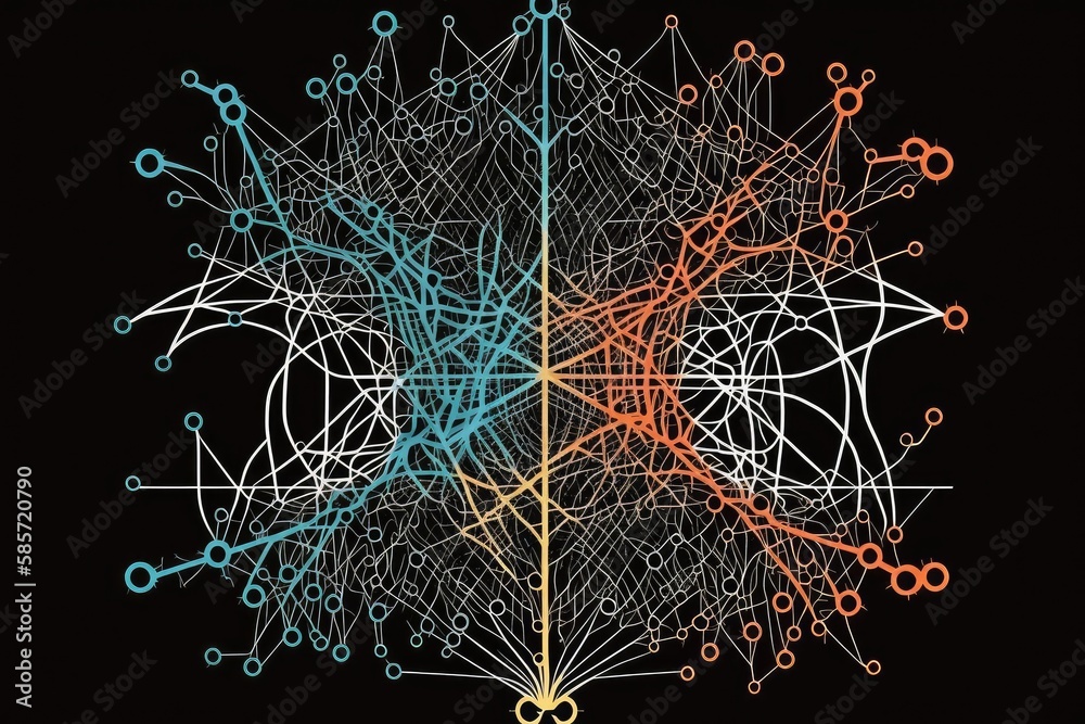 neural network, showing how different inputs and outputs can be handled ...